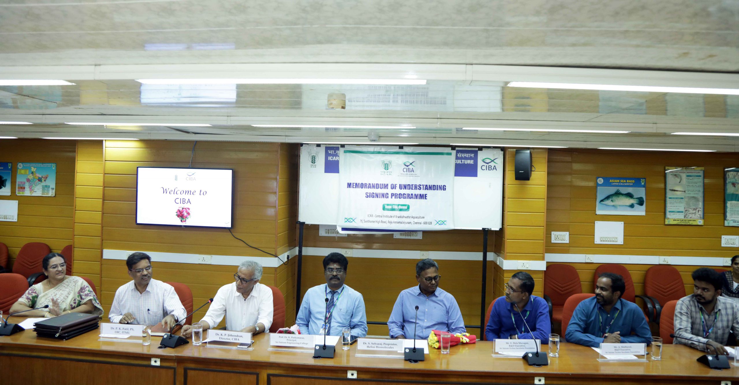 ICAR-CIBA Signed MoU with Helini Biomolecules, Chennai for the transfer ...